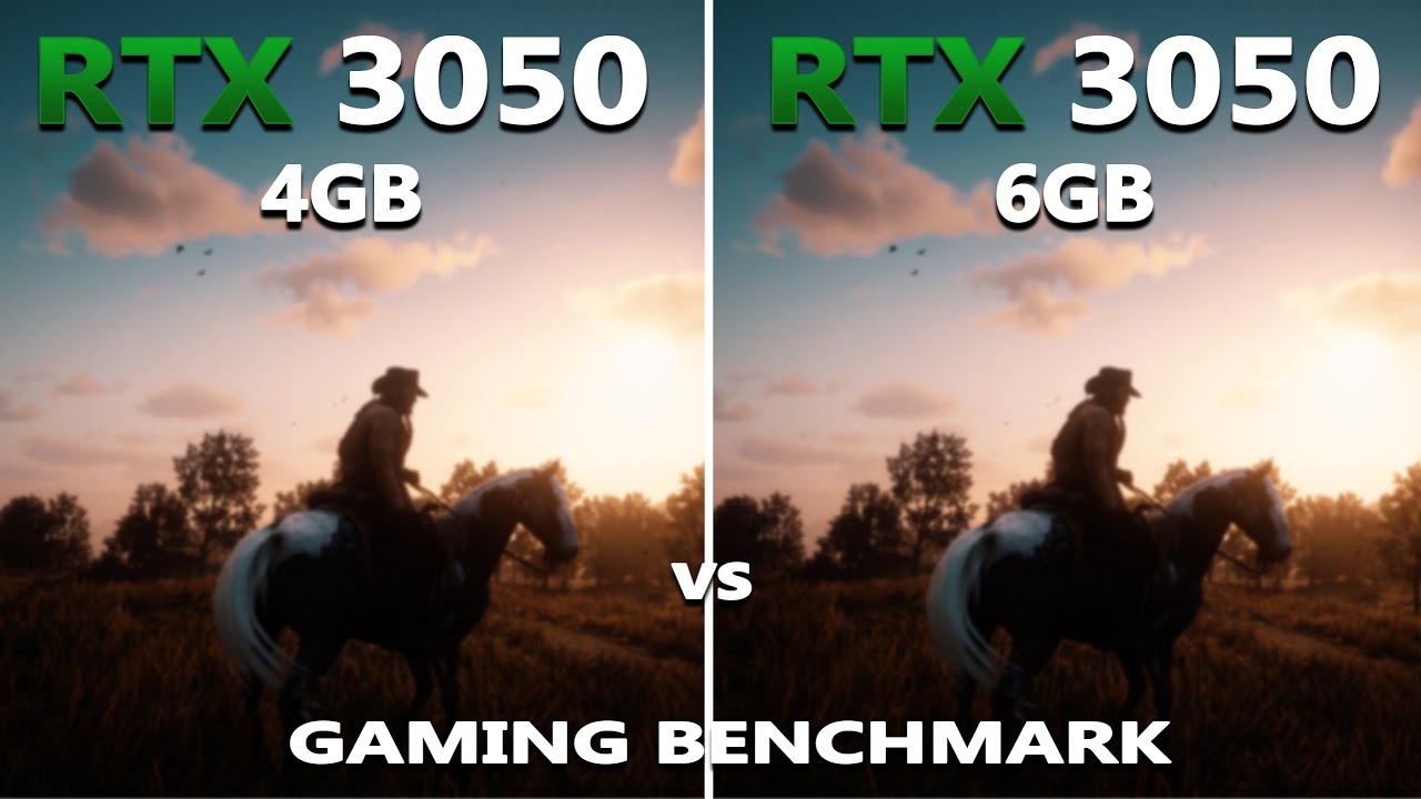 RTX 3050 4GB vs 6GB Gaming Benchmark Test | Tested in 10 Games | Asus ...