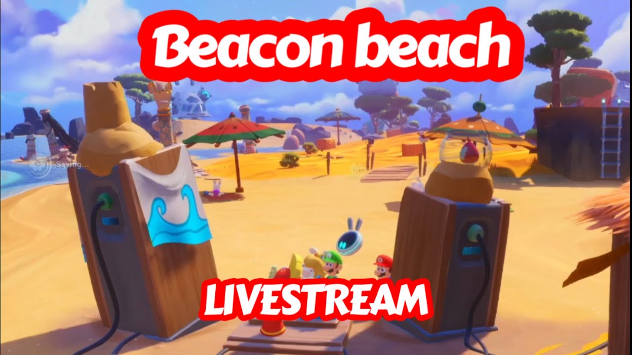 Mario + Rabbids sparks of hope: beacon beach HARD MODE - YouTube