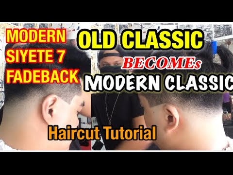 HOW TO CUT MODERN SIYETE 7 FADEBACK New Generation Haircut Tutorial by ...