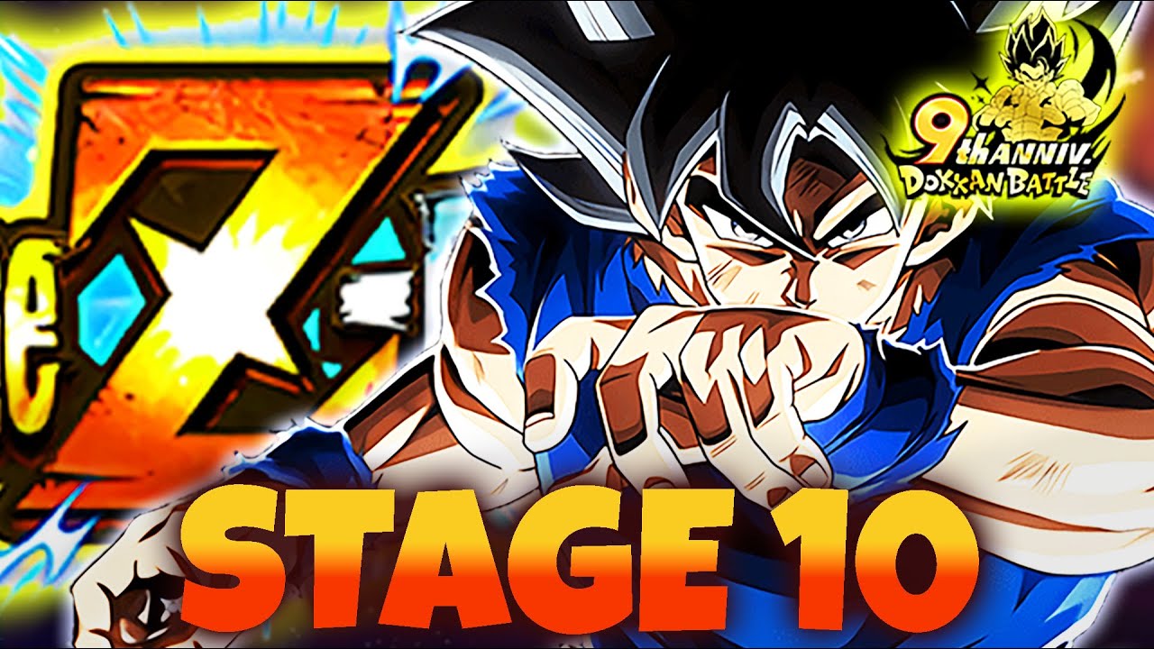 HOW TO BEAT LR STR UI GOKUS EXTREME Z BATTLE STAGE 10! (DBZ: DOKKAN ...
