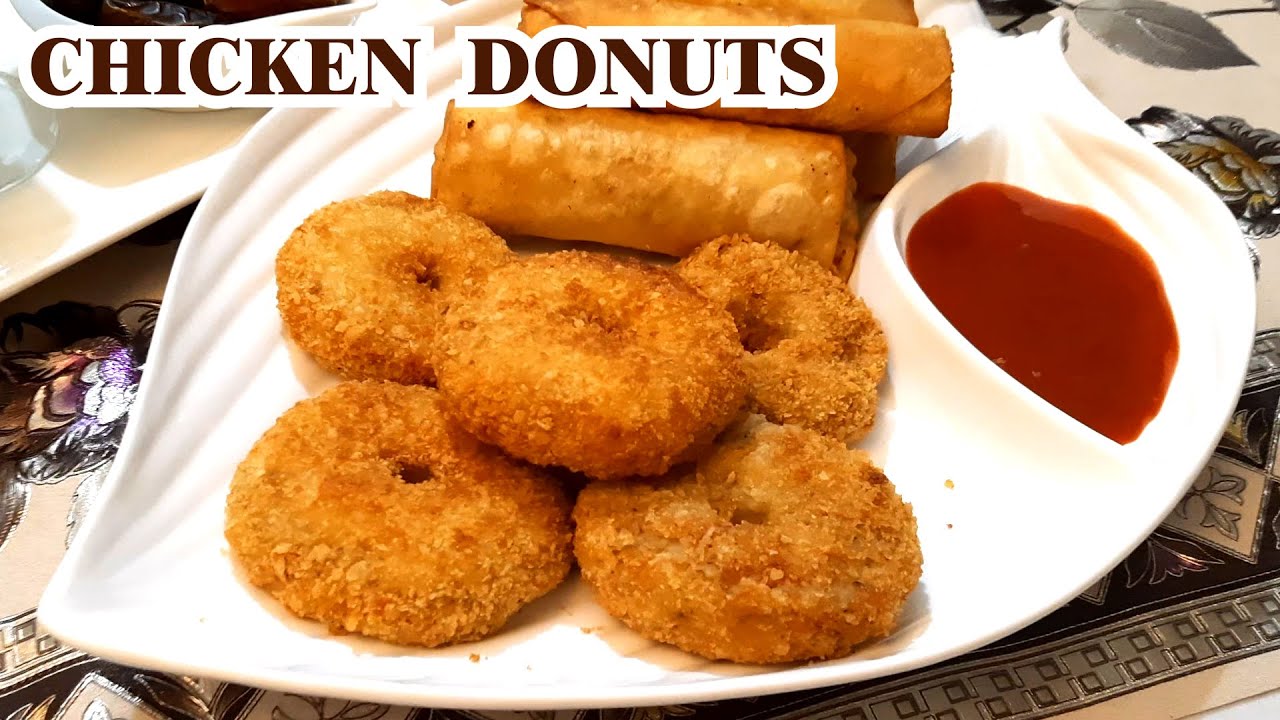BEST Chicken Donuts recipe you have ever try! - YouTube