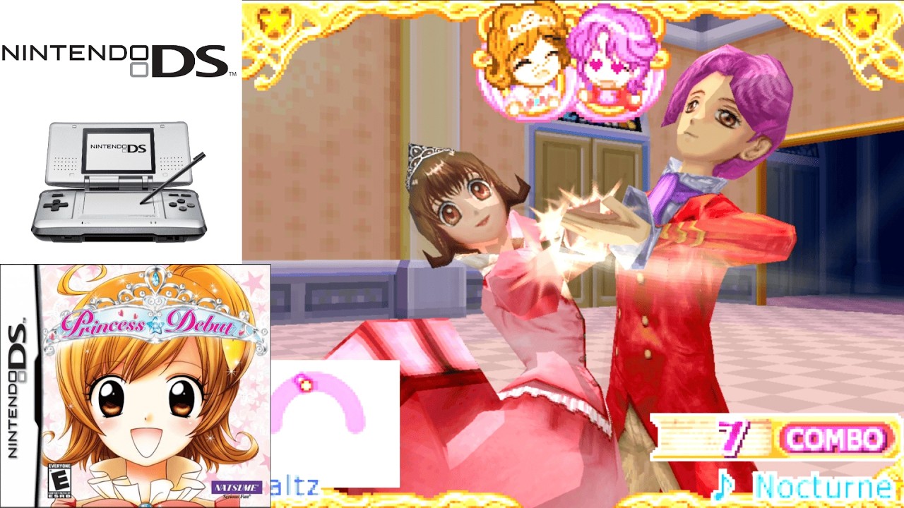 Princess Debut (2008) Nintendo DS Gameplay #1 in HD - YouTube