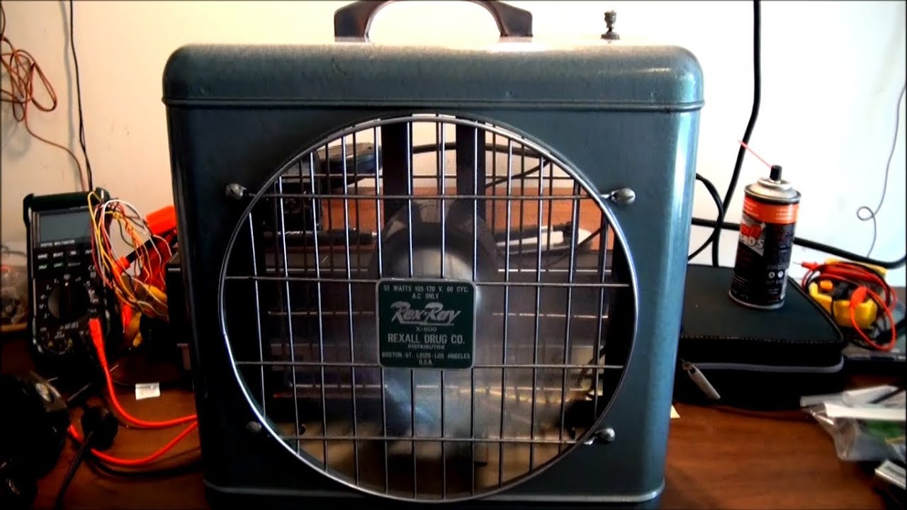 UPDATE: Rex-Ray X-500 Box Fan - YouTube