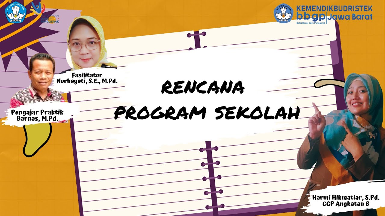RENCANA PROGRAM SEKOLAH | MODUL 3. 3| PGP ANGKATAN 8 - YouTube