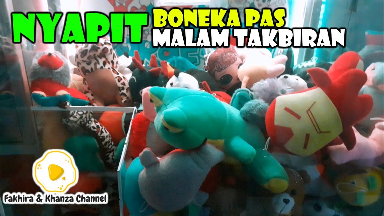 CAPIT BONEKA KAMPUNG LUMAYAN DAPAT 3 BONEKA / CLAW MACHINE - YouTube