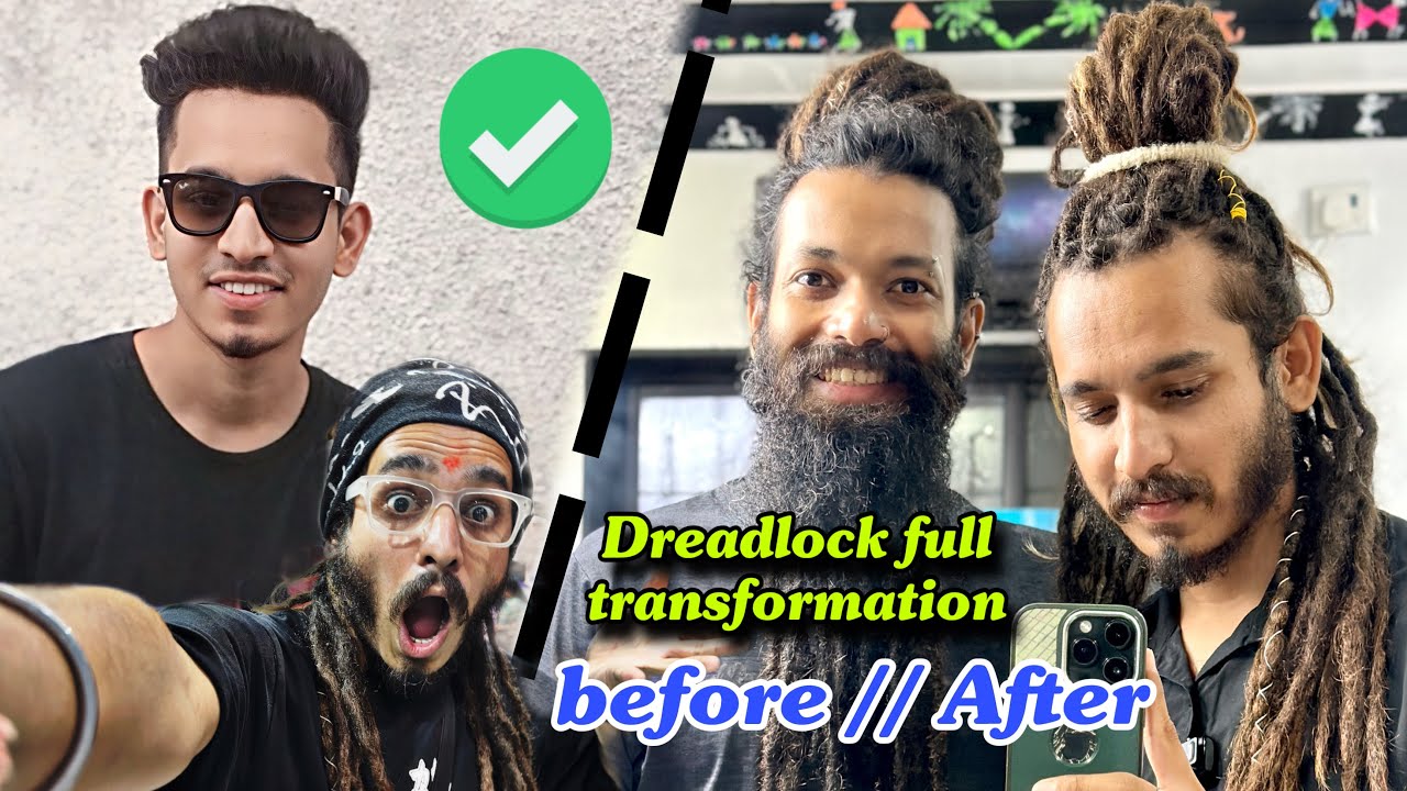 Dreadlock Transformation !! full details how to detox😳 !! celebrity ...