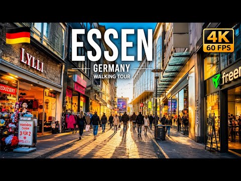 🔥Walking in Essen, Germany 🇩🇪 | 4K HDR City Tour - YouTube