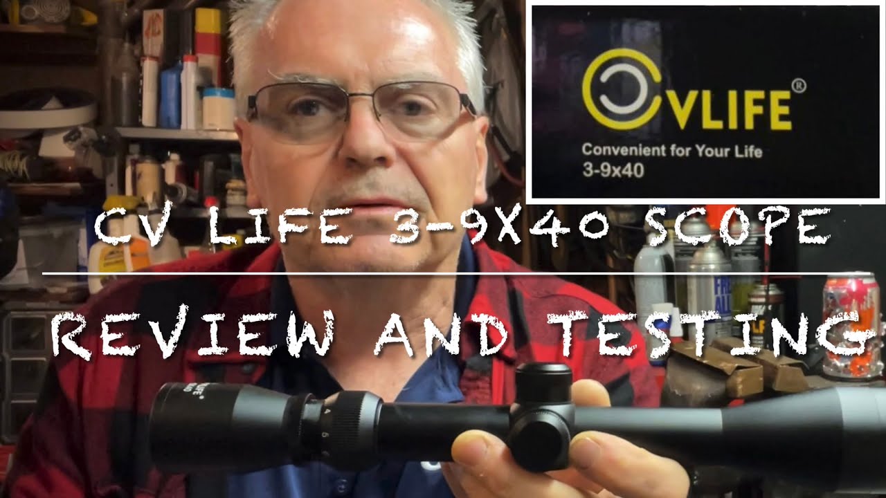 New product review CVlife 3-9x40 R4 reticle rifle scope. Tested on my ...