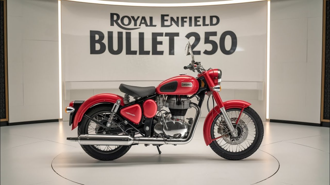 Royal Enfield’s First-Ever Scooter? Bullet 250 Will Leave You ...