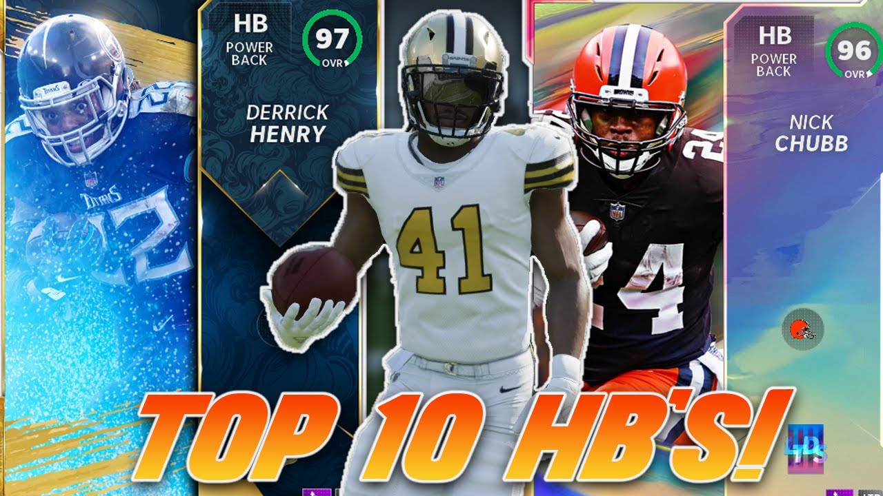 TOP 10 HB'S INSIDE MADDEN 21 ULTIMATE TEAM! - YouTube