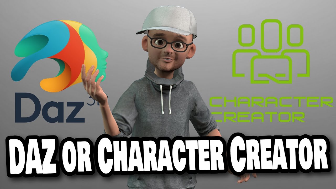 Should I use Daz Studio or Character Creator to create 3D characters ...