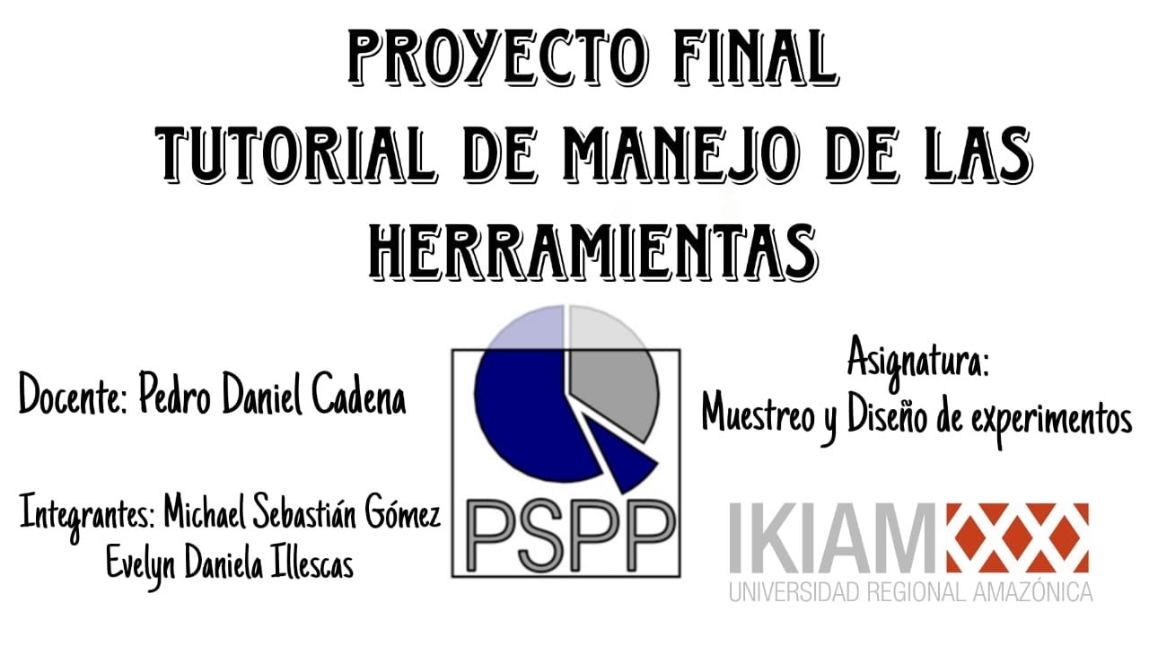 PSPP TUTORIAL BÁSICO - YouTube