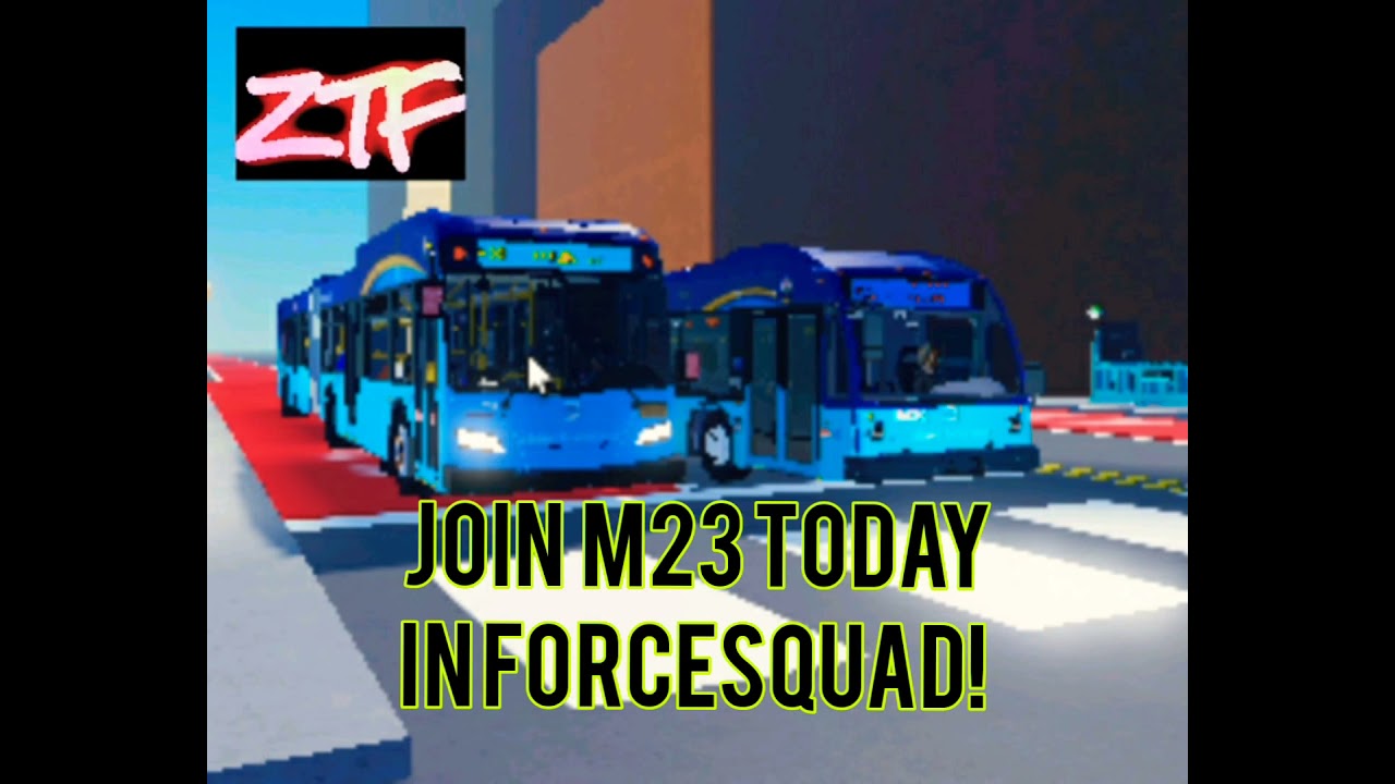 Join the New M23 Bus Game In forcesquad - YouTube