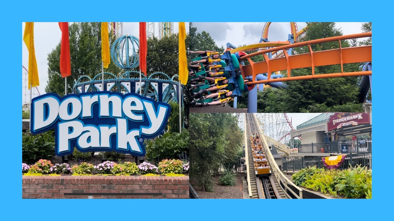 Riding all the Coasters of Dorney Park! - YouTube