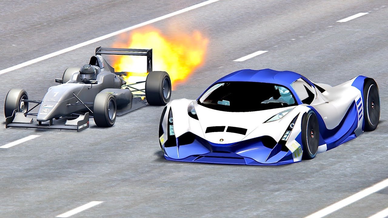 Devel Sixteen vs Formula Jet Engine - Drag Race 20 KM - YouTube