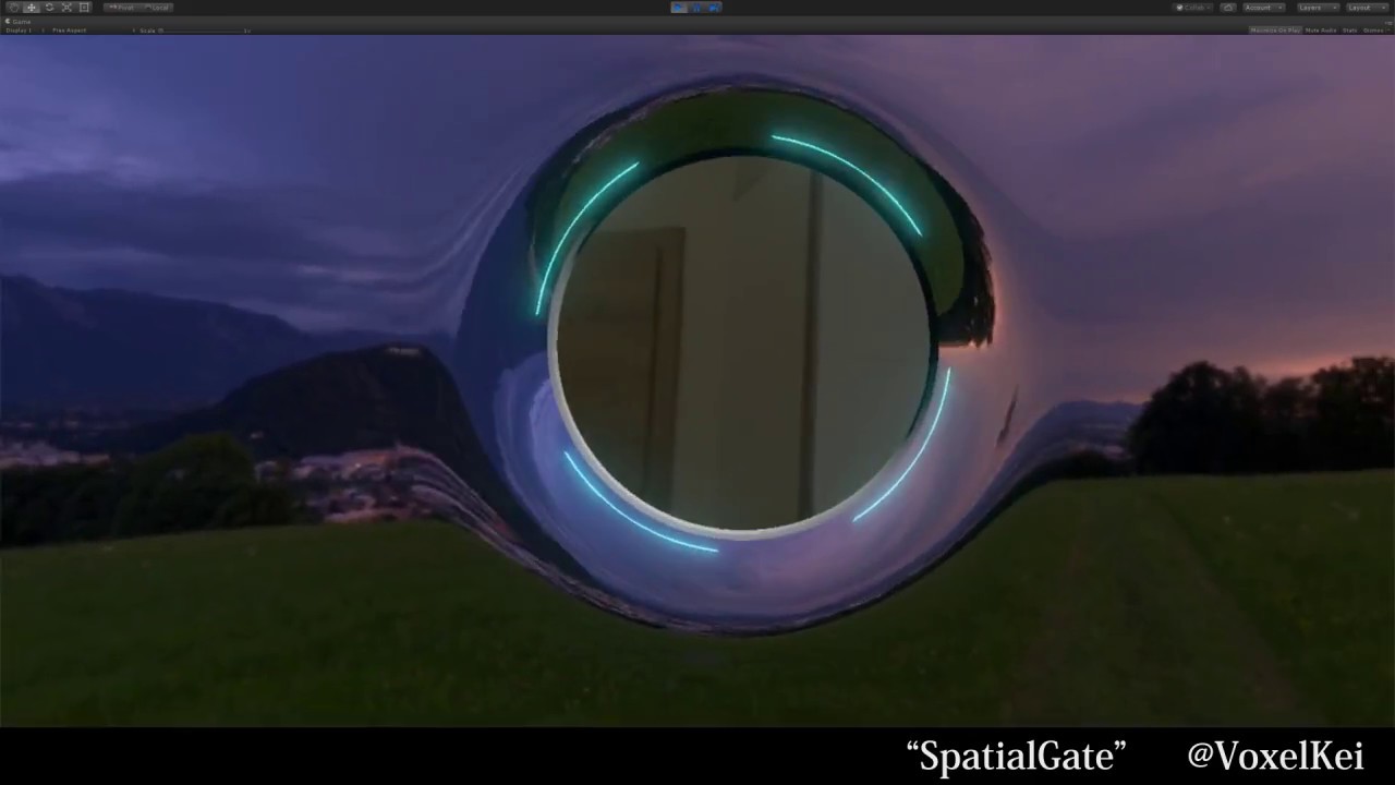 SpatialGate (WIP) - YouTube