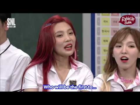 170722 Red Velvet on SNL Korea 9 While Joy said 'YOOK'