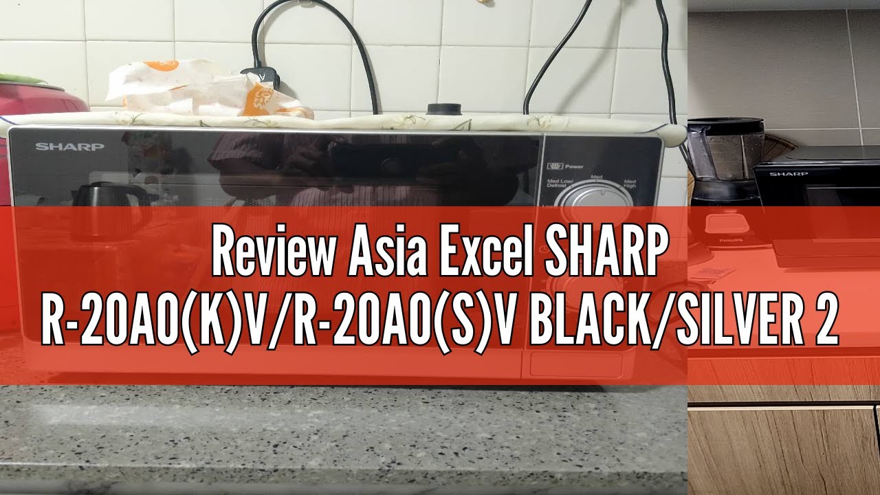 Review Asia Excel SHARP R-20A0(K)V/R-20A0(S)V BLACK/SILVER 20L BLACK ...