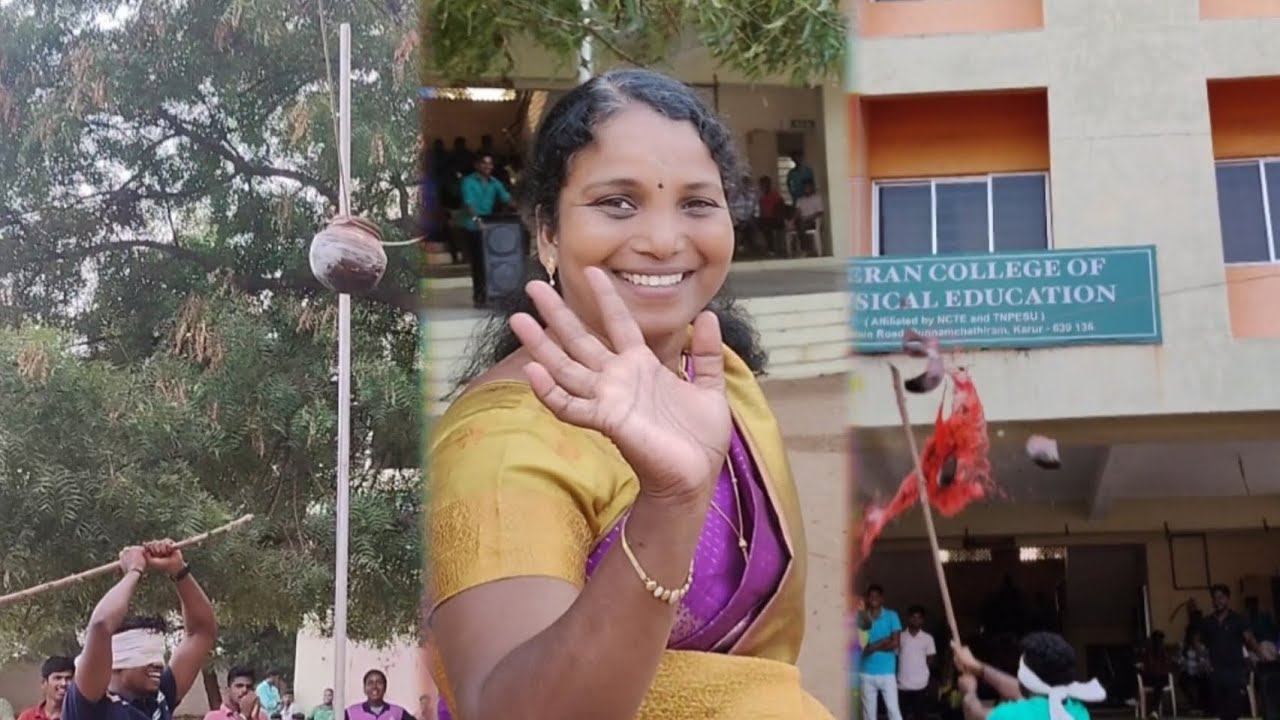 CHERAN🎉 COLLEGE OF PHYSICAL EDUCATION PONGAL CELEBRATION 💥 URI ADITHAL🤟 ...