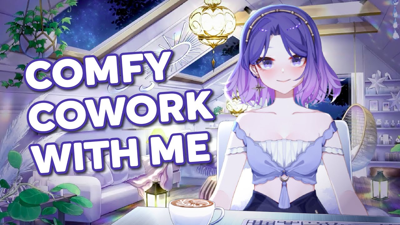 VTuber Co-Working with Graphic Design ️ - YouTube