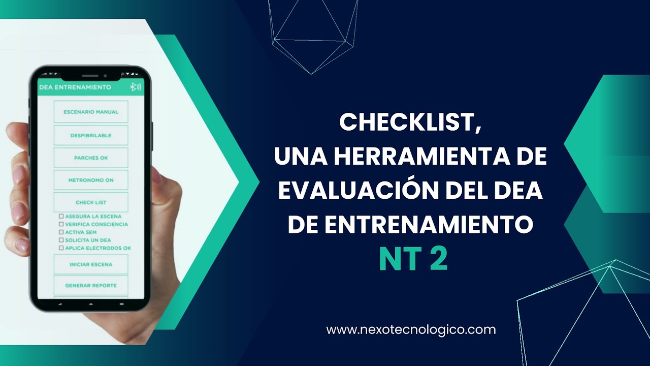Checklist, una herramienta de evaluación del DEA de entrenamiento NT2 ...
