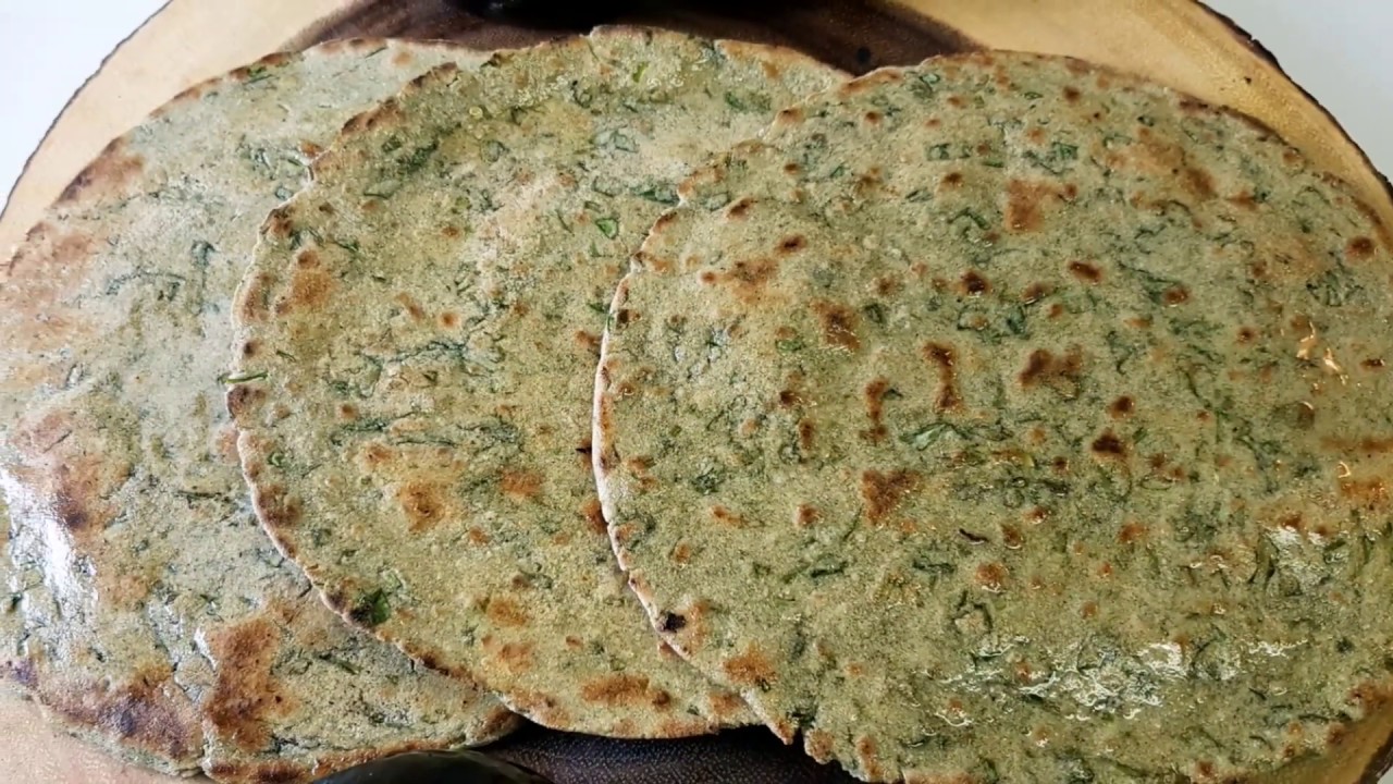 Methi Masala Bhakri | Vegan & Gluten-free Flatbread|Healthy Breakfast ...