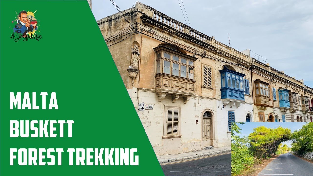Malta Buskett Forest Trekking - YouTube