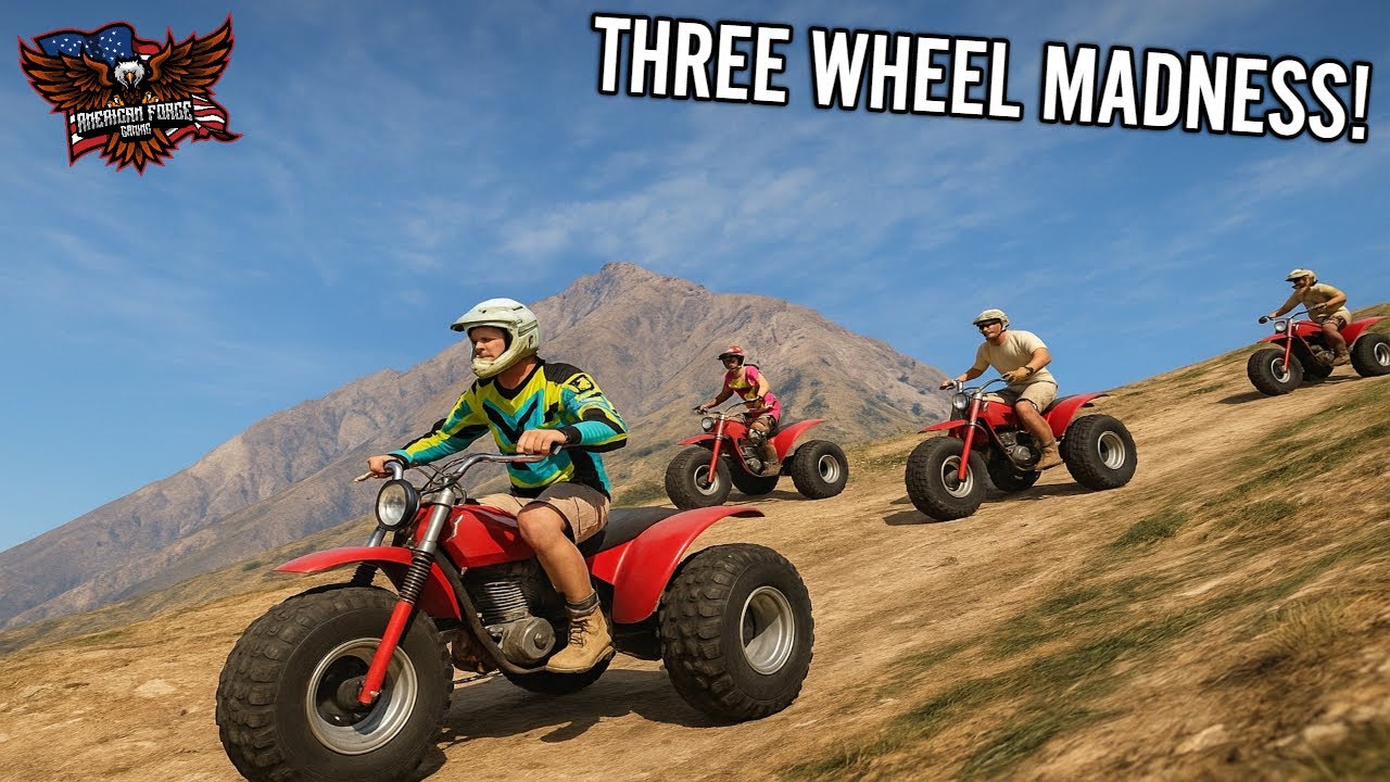 WE DESTROYED OUR CLASSIC 3 WHEELERS WHILE OFFROADING IN GTA 5 RP ...