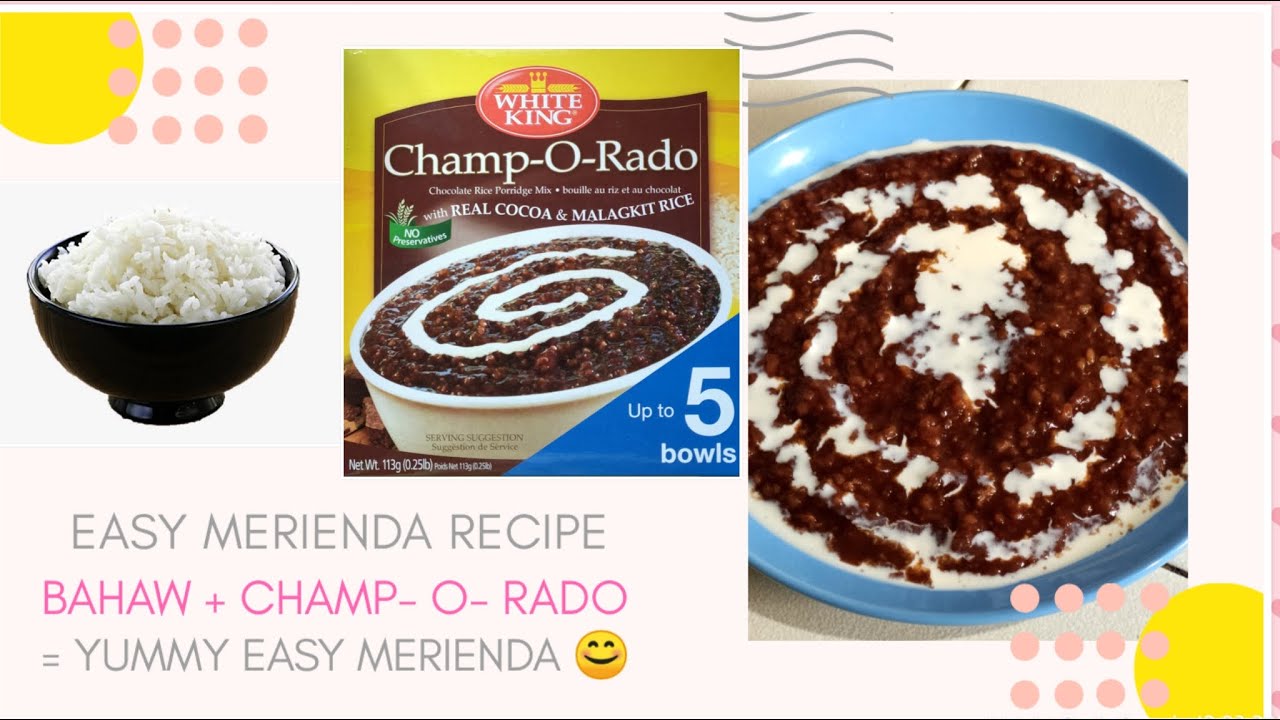 How to cook Champorado? - YouTube