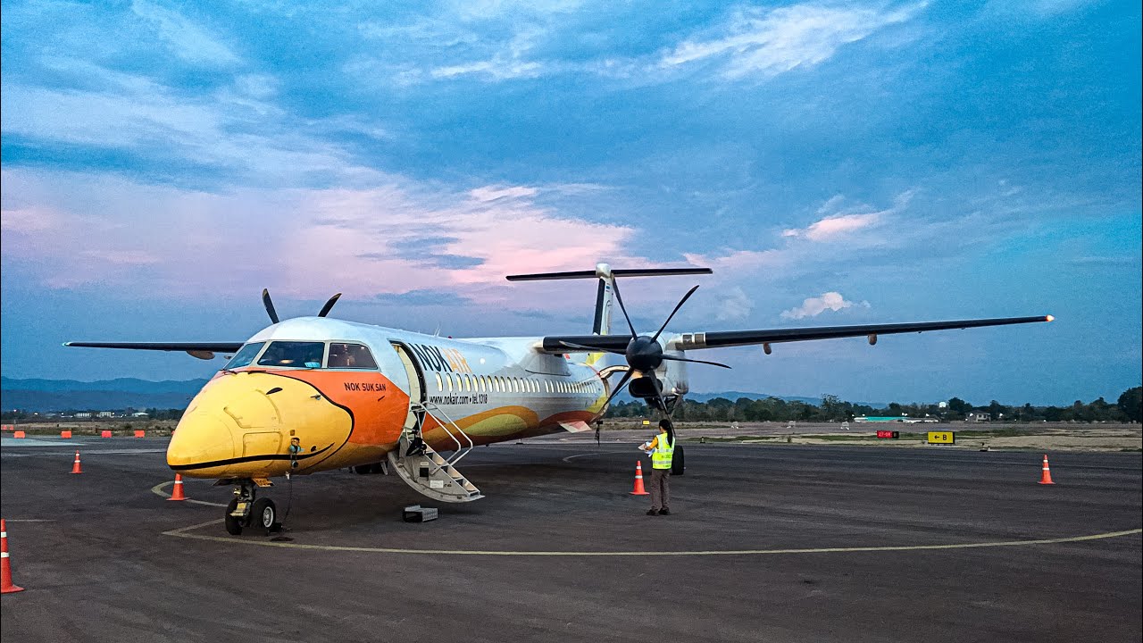 Nokair | Donmueang-Maesot | Q400 - YouTube