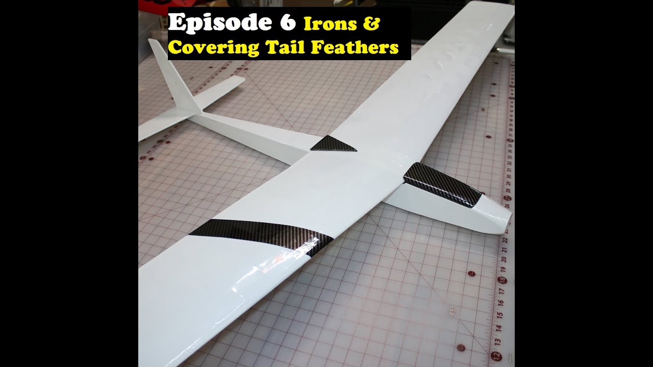 How to cover RC airplanes Ep6 We talk irons and we cover tail Feathers ...