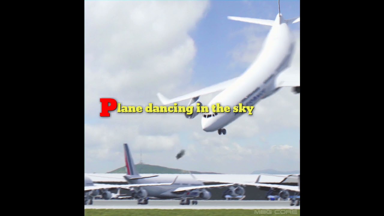 Plane dancing in the sky - YouTube