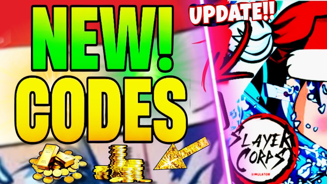 ⭕ NEW UPDATE ⭕ SLAYER CORPS CODES - ROBLOX SLAYER CORPS CODES - YouTube
