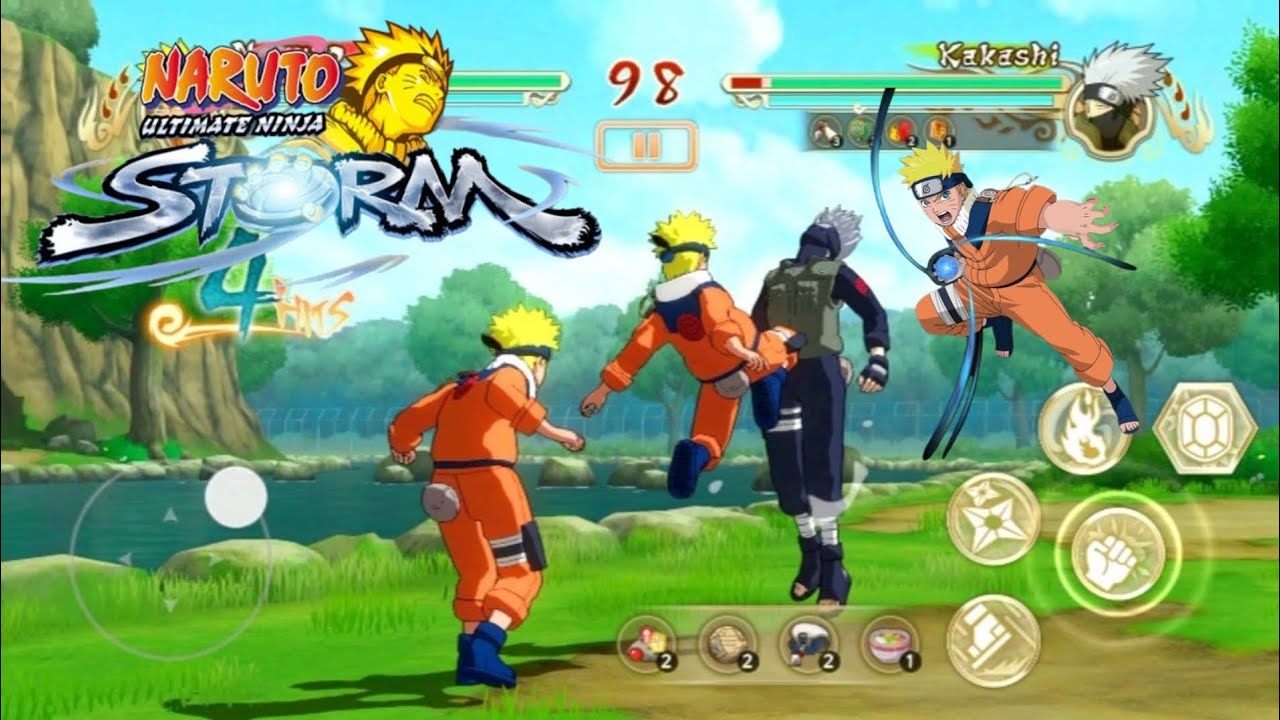 Naruto: Ultimate Ninja Storm open world map explore and gameplay ...