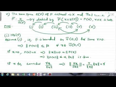 6.2 THEOREM - FUNCTIONAL ANALYSIS - YouTube