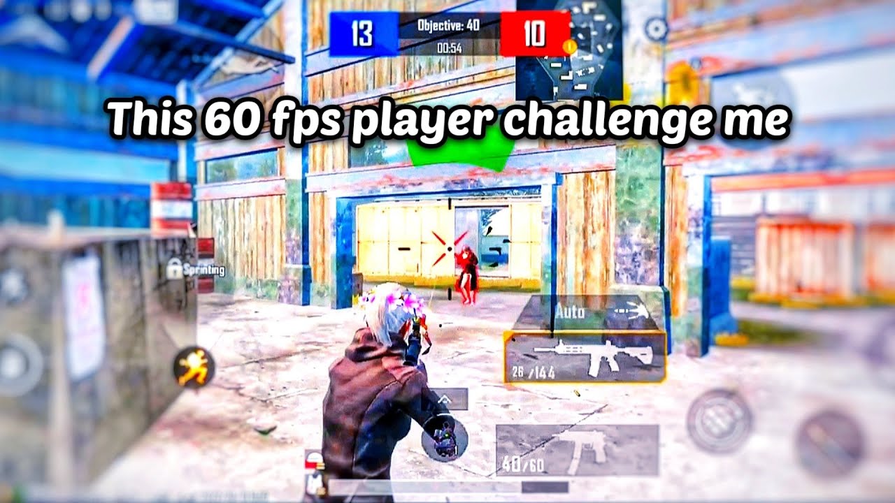 This 60 fps player challenge me @STAR-Captain @hr.captain4932 💯 - YouTube