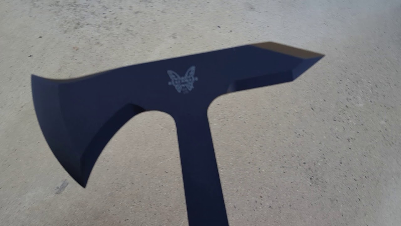 Benchmade 172 Killian K5 Tomahawk - YouTube