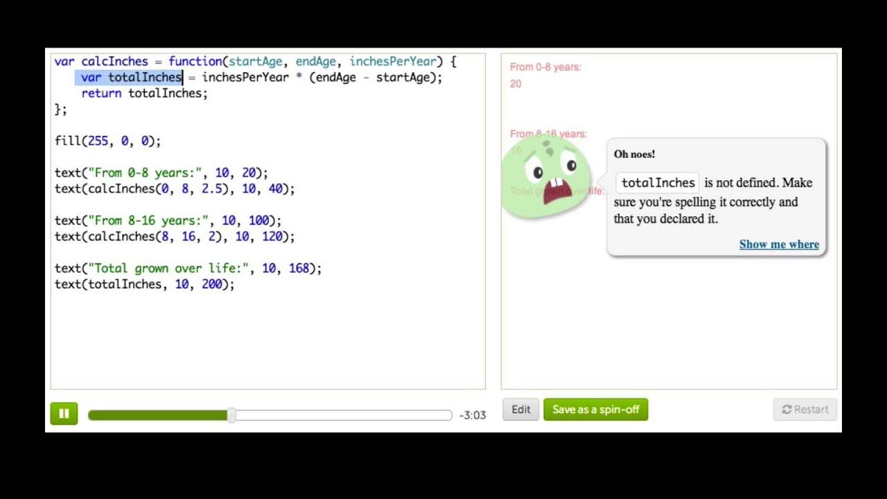 Local and Global Variables | Computer Programming | Khan Academy - YouTube
