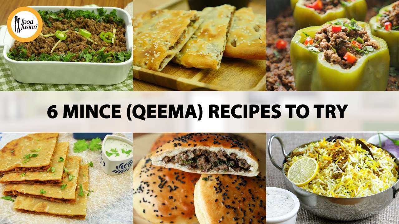 6 Qeema (Mince) Recipe to try by Food Fusion - YouTube