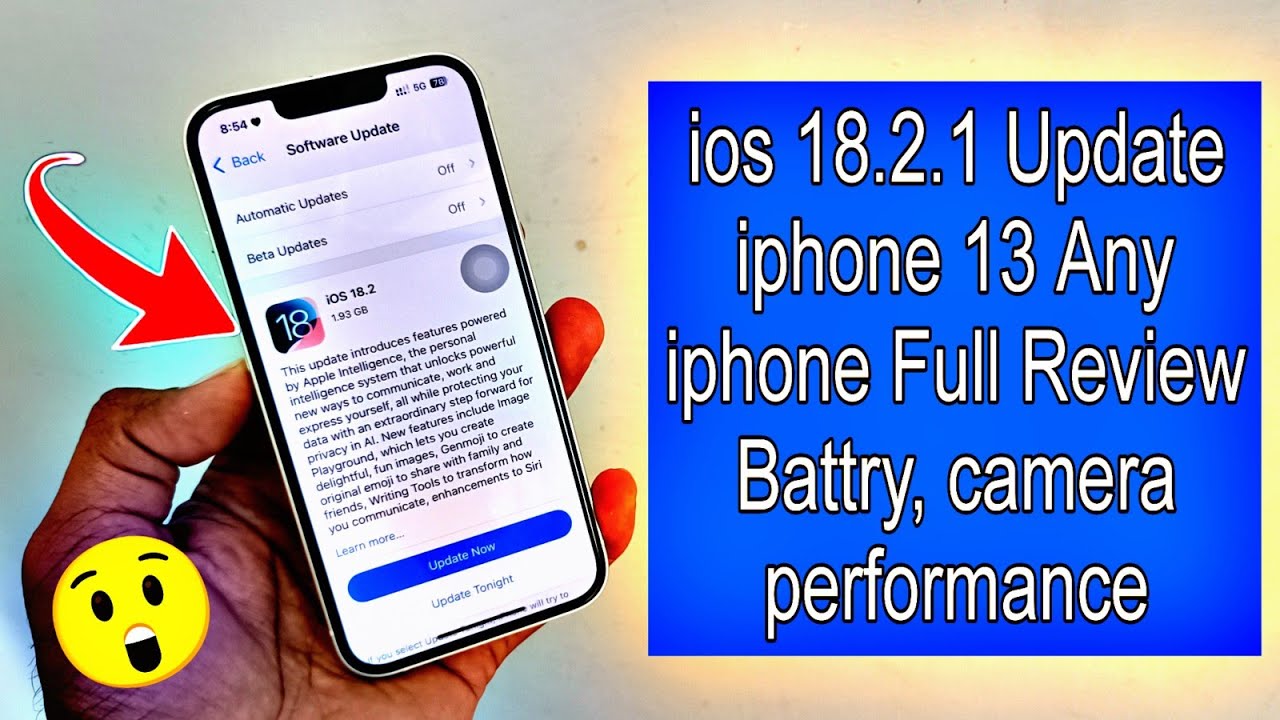what's new ios 18.2.1 update - features review bugs Fix 😲 iphone 13 Any ...