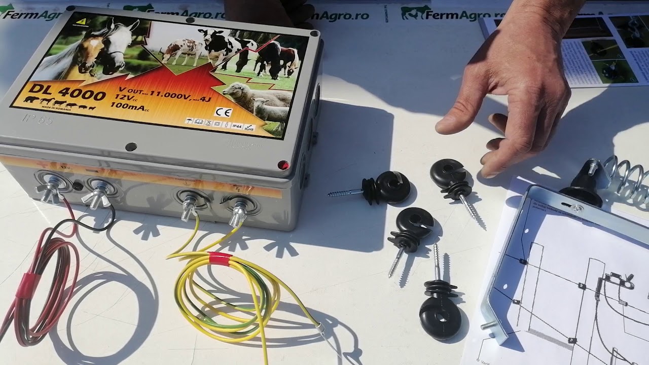 Prezentare Generator Impuls Gard Electric DL 4000 - Fermagro.ro - YouTube