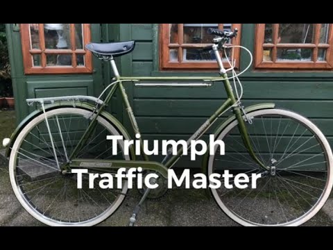 1979 Triumph Traffic Master. 3-speed vintage bicycle. Original survivor ...