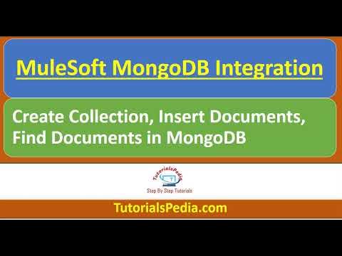 MuleSoft MongoDB Integration | MuleSoft MongoDB Connector | Mule 4 MongoDB Database Collection ...