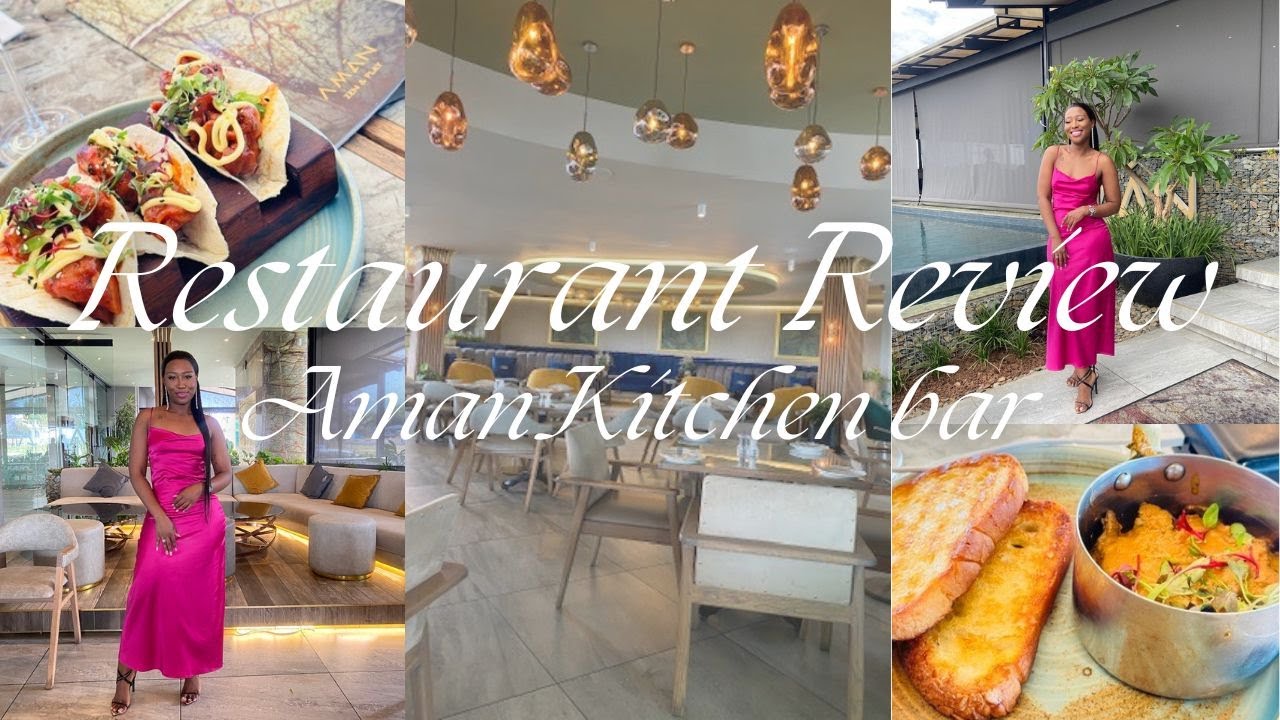 VLOGMAS // AMAN KITCHEN BAR REVIEW #restaurantreview # ...
