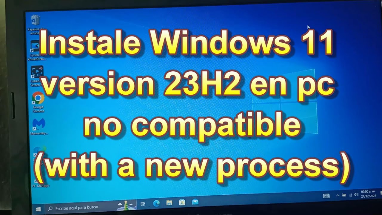 En laptop Lenovo Z50 75, no compatible. puse windows 11 con la version ...