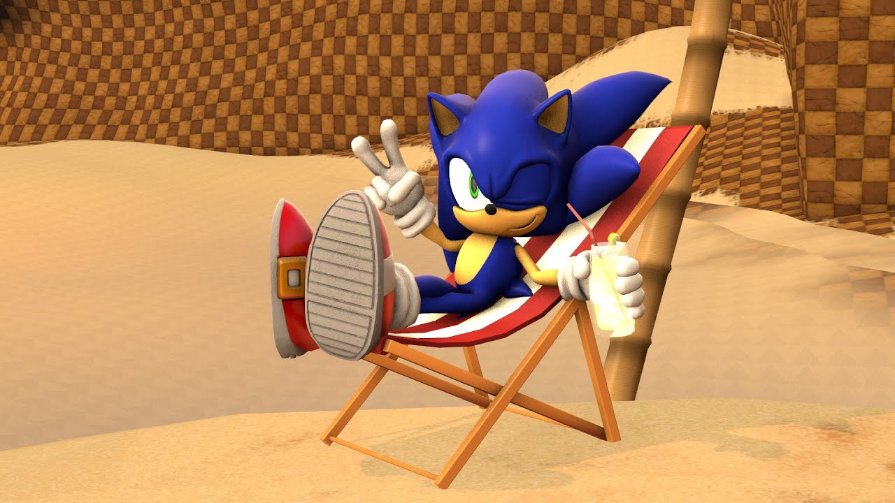 (SFM) Sonic at the beach (Loop) - YouTube