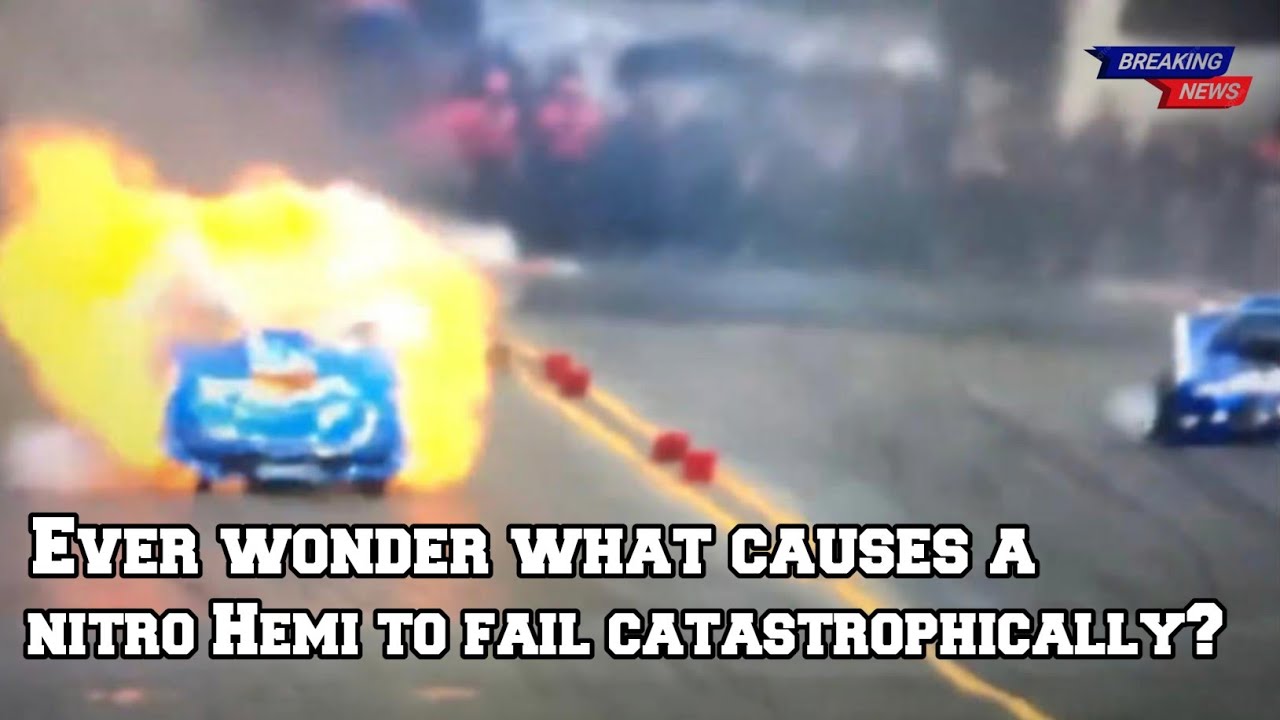 Ever wonder what causes a nitro Hemi to fail catastrophically? - YouTube