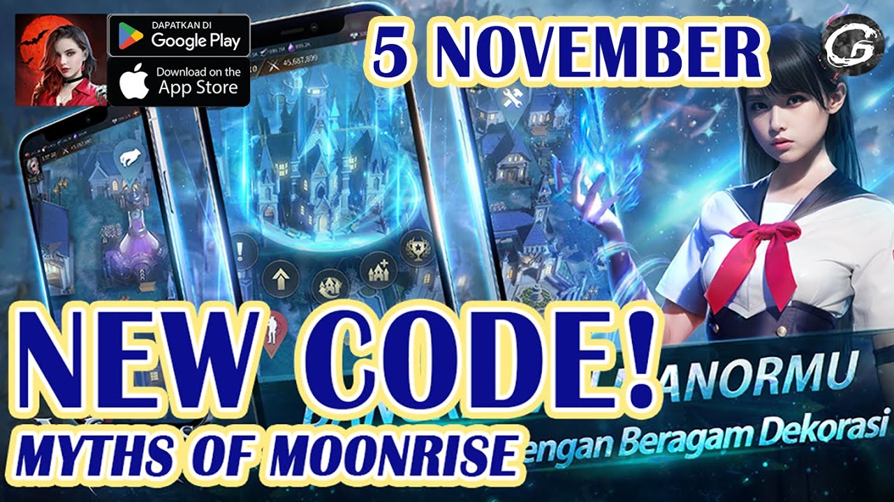NEW CODE Myths of Moonrise Giftcode & How to Redeem Code 5 November - Mobile Game (Android/IOS ...