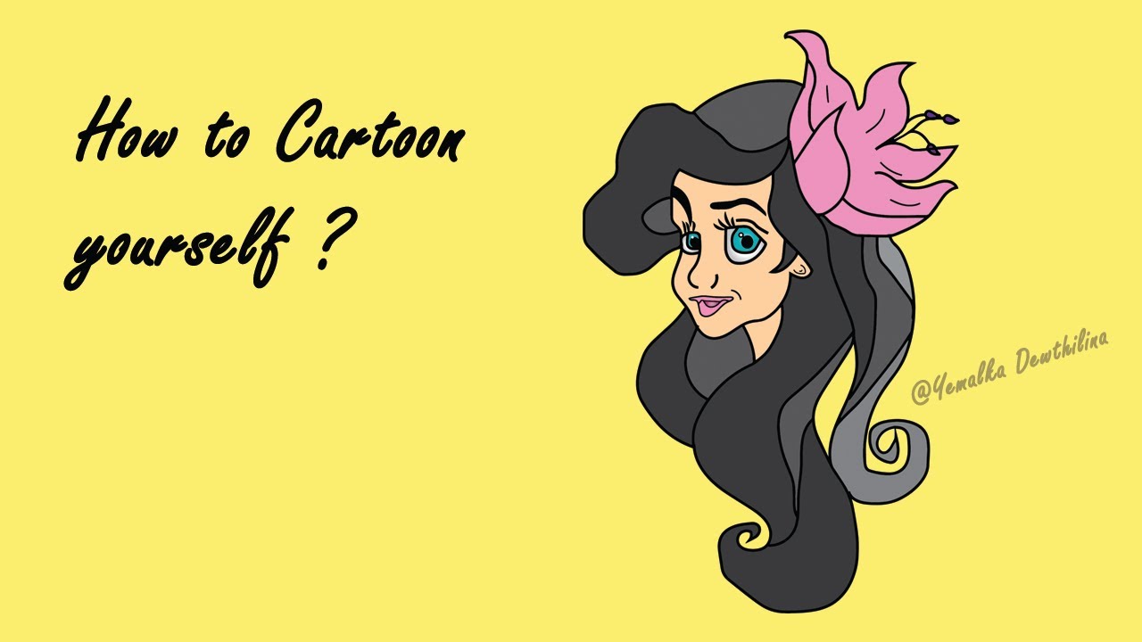 How to Cartoon yourself ? (VECTOR SPEED ART) by Using Adobe Illustrator ...