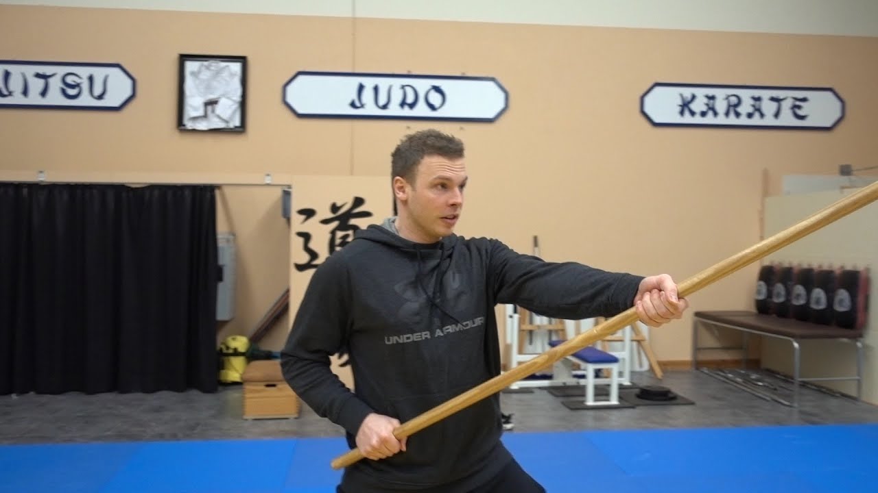BO STAB LANGSTOCK STOCKKAMPF TURBO TORBEN BO STAB BO STAFF KATA - YouTube